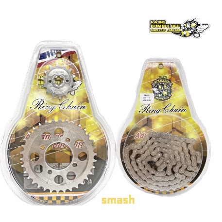 RBB chain sprocket set 2in1 chrome SSS SMASH | Shopee Philippines