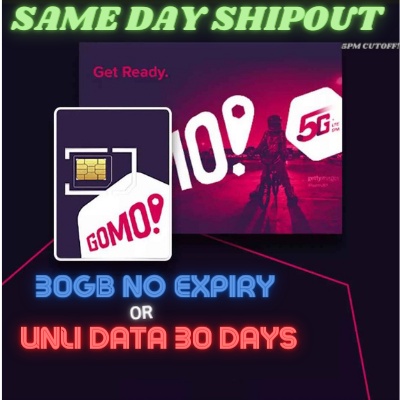 GOMO SIM Card with 25GB/30GB No Expiry or UNLI DATA 30 Days (ON HAND) | Shopee Philippines