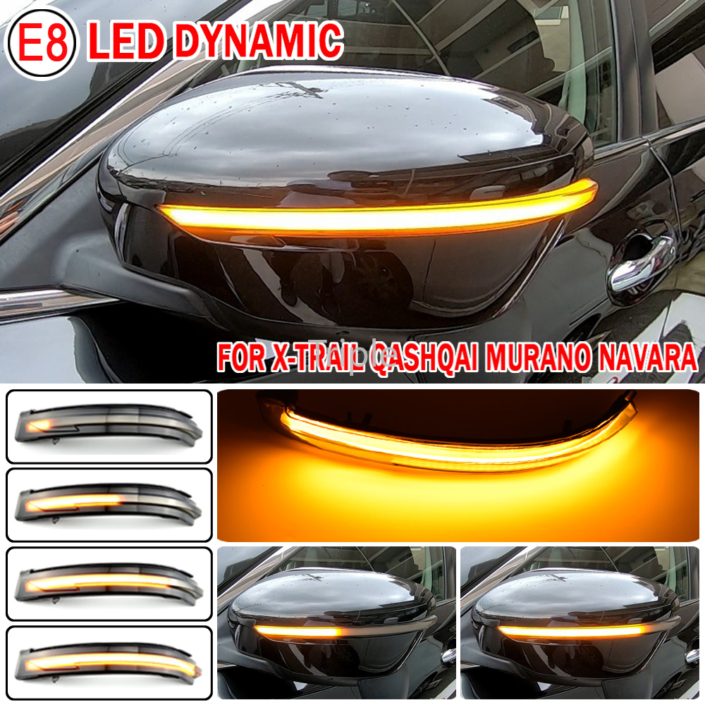 LED Dynamic Turn Signal Side Mirror Light For Nissan X-Trail T32 ...