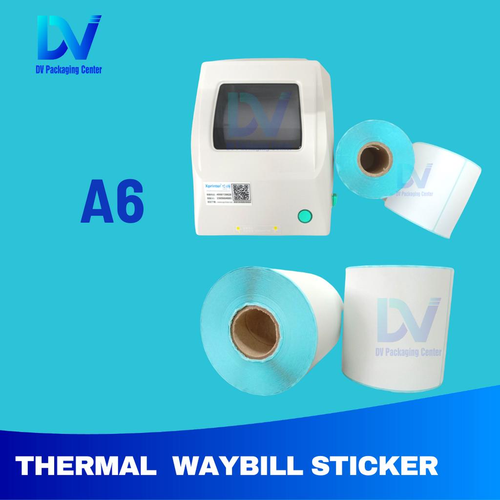 Thermal Waybill Sticker (A6) | Shopee Philippines