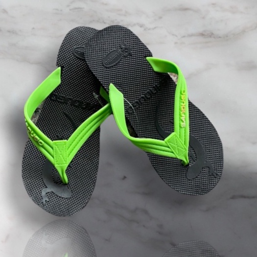 SANDUGO Slipper for Boy Kids Slippers for kids rubber with dsgn lizard ...