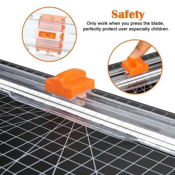 REPLACEMENT BLADE (ORANGE) FOR A4/A5 PAPER CUTTER (PLASTIC BASE ...