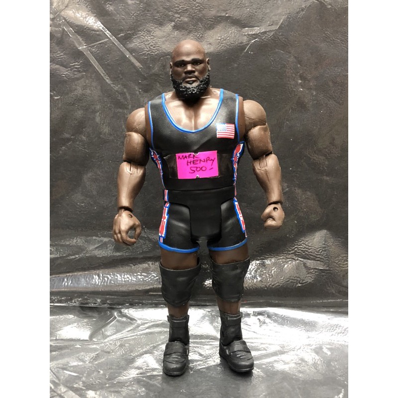 WWE Mark Henry wrestling figure | Shopee Philippines