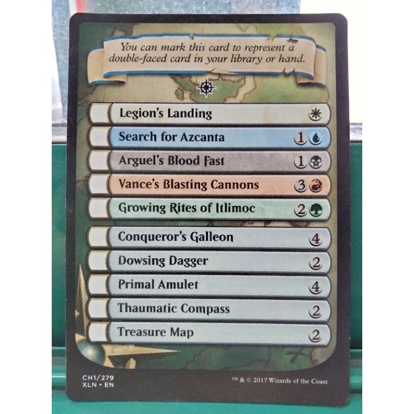 Magic: The Gathering(MTG) Card Double-Faced Card Checklist Mix Sets ...