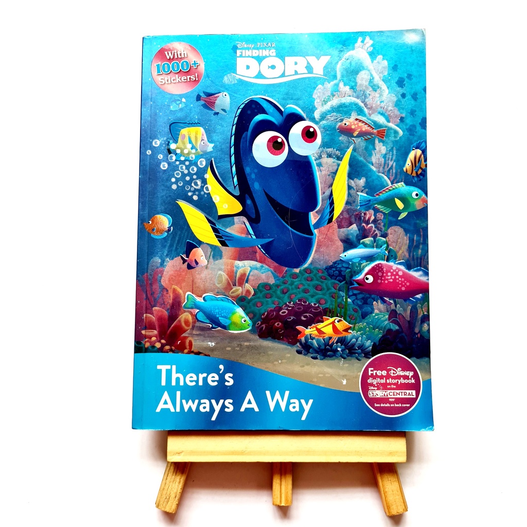 Disney Pixar Finding Dory 1000 Stickers and Coloring Book | Shopee ...