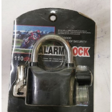 ORIGINAL LOCK WITH ALARM, PAD LOCK LOCK FOR MOTORCYCLE, LOCK FOR BIKE ...