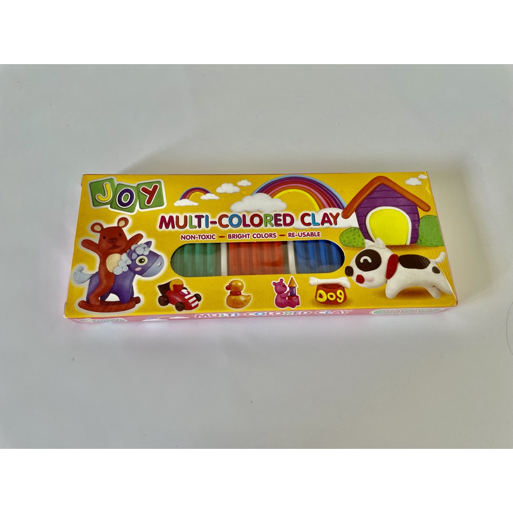 Joy Modeling Clay Bar Half Bar 5 colors | Alle Karle | Shopee Philippines