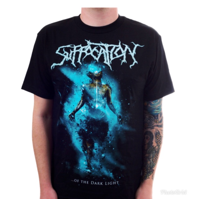 Rock Band Suffocation Black Shirt | Shopee Philippines