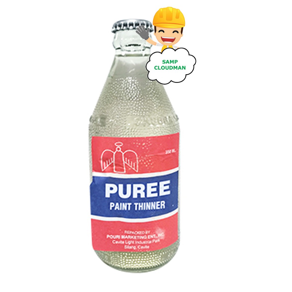 Puree Paint or Lacquer Thinner 350ml Bottled | Shopee Philippines