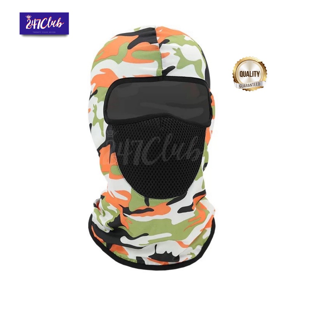 Balaclava Full Face Mask Motorcycle Head Cover Mask Full Face Head ...