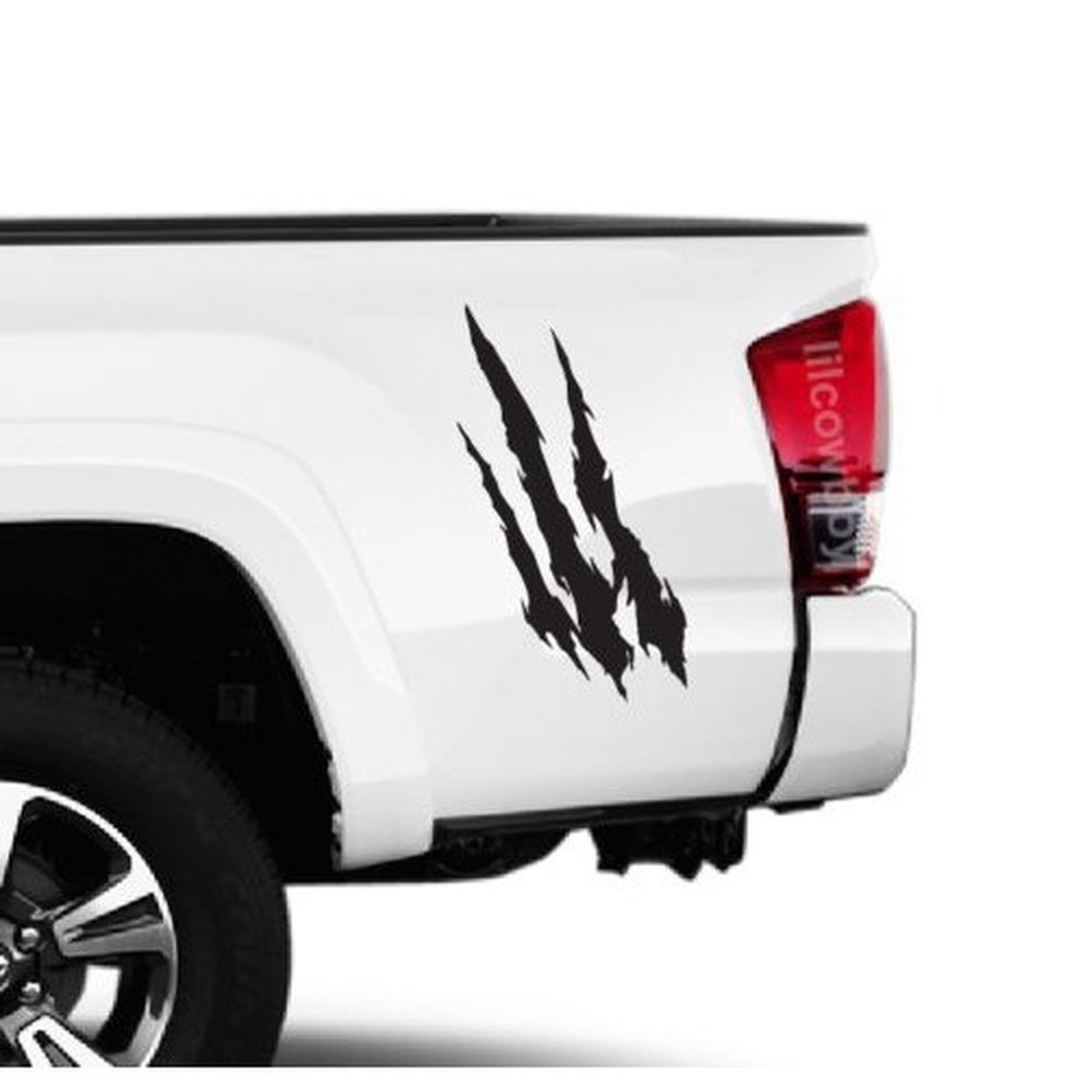 2Pcs Claw Scratch Marks - vinyl sticker decal - Fits Toyota chevy Ford ...