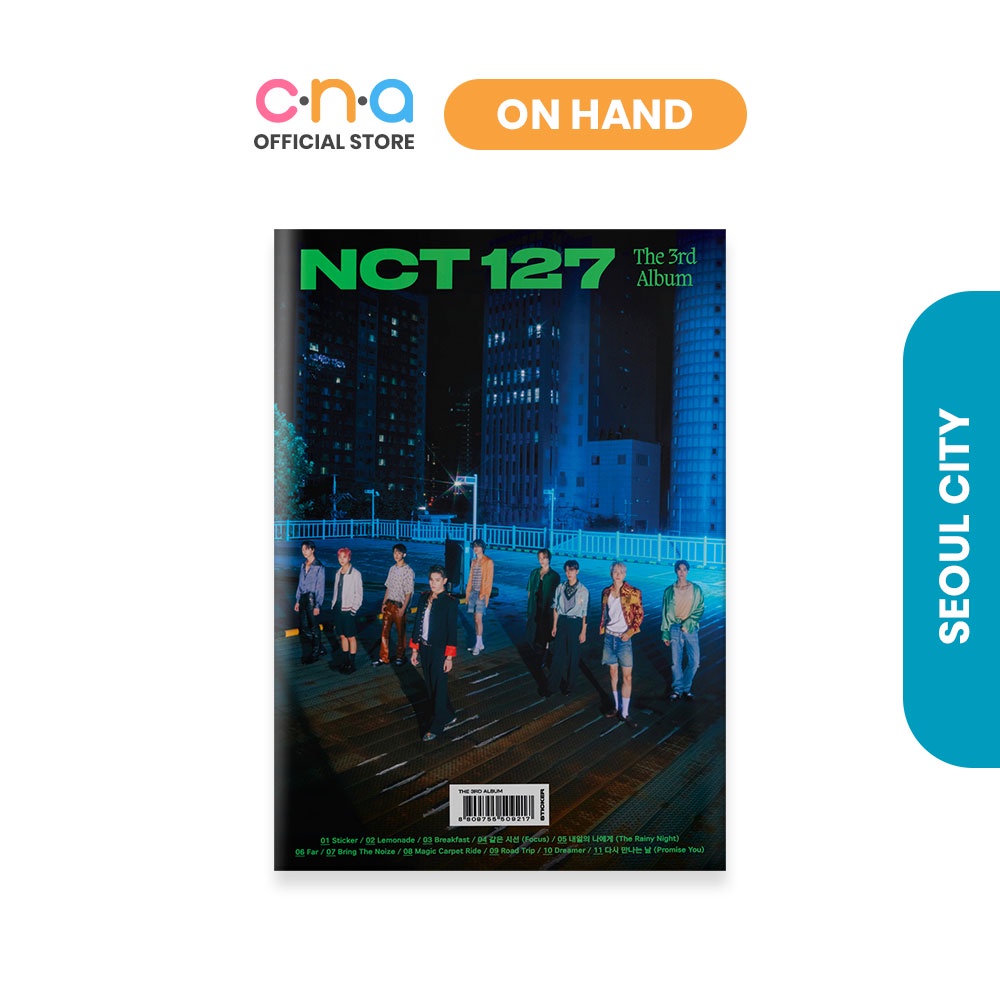CNA NCT 127 - Sticker The 3rd Album (Seoul City Version) | Shopee Philippines