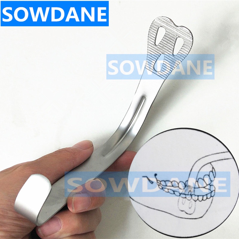 1 piece New Dental Lingual Isolation Retractor Mouth Retractor Dental ...
