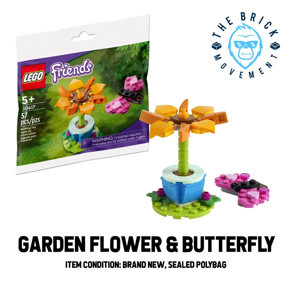 LEGO® FRIENDS Garden Flower & Butterfly Polybag | Shopee Philippines