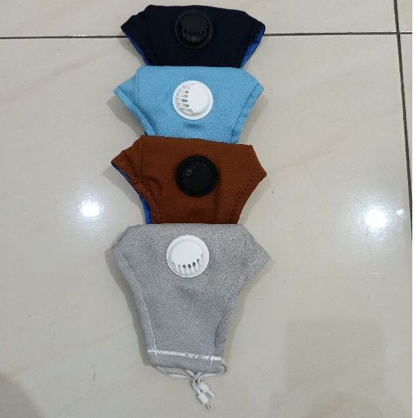 4-layer Filter Cloth Mask With Ear Rubber Model | Shopee Philippines