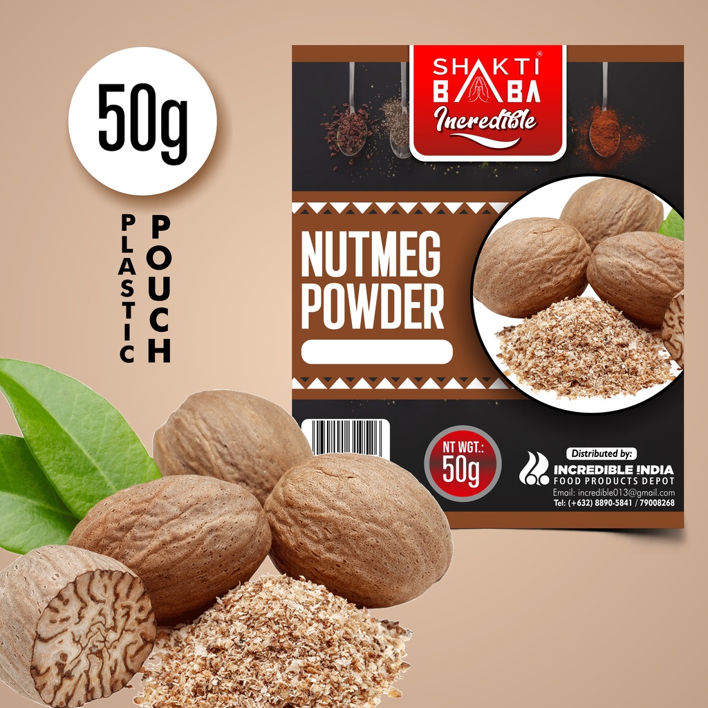 Shakti Baba Nutmeg powder 50g | Shopee Philippines