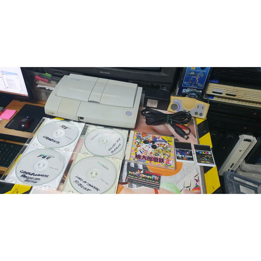 NEC PC Engine DUO-RX Console Bundle | Shopee Philippines
