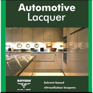 BOYSEN AUTOMOTIVE LACQUER WHITE B1300, BLACK B1390 HIGH GLOSS LITER ...