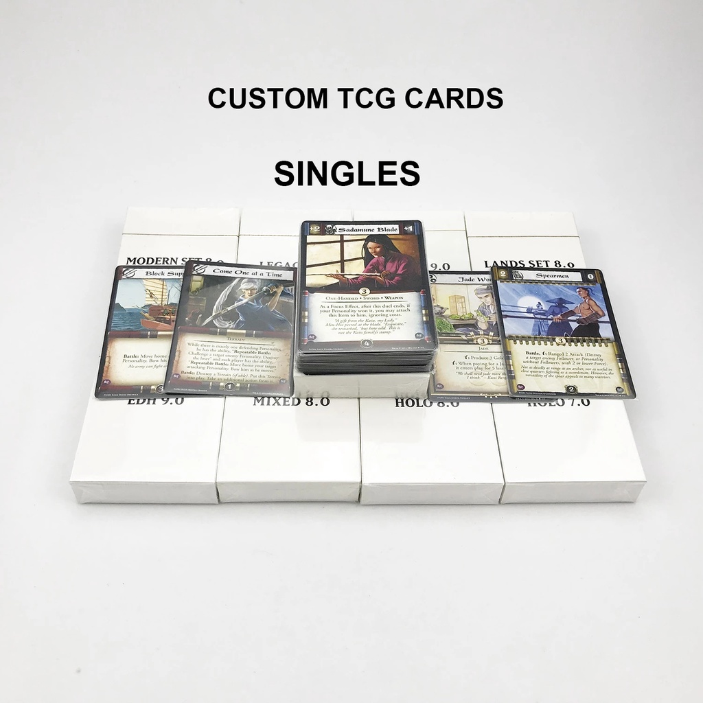 Single Choice Black Core TOP Quality Play Proxy Cards Board Games Poker ...