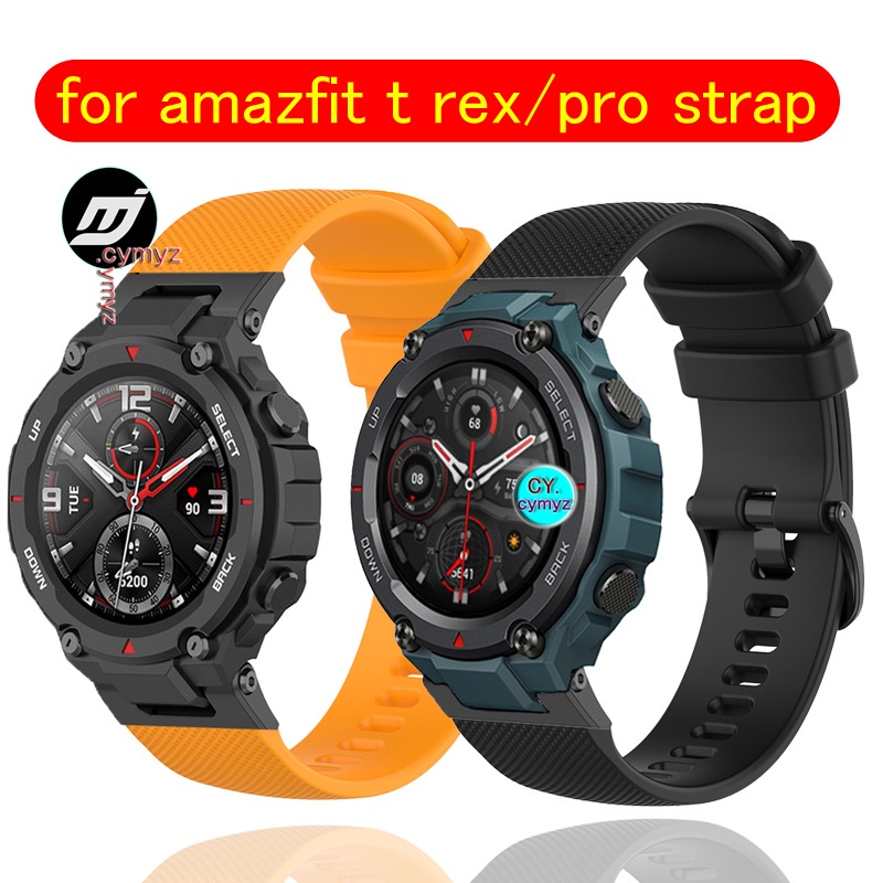 amazfit t rex pro strap Silicone strap Sports wristband huami amazfit t ...