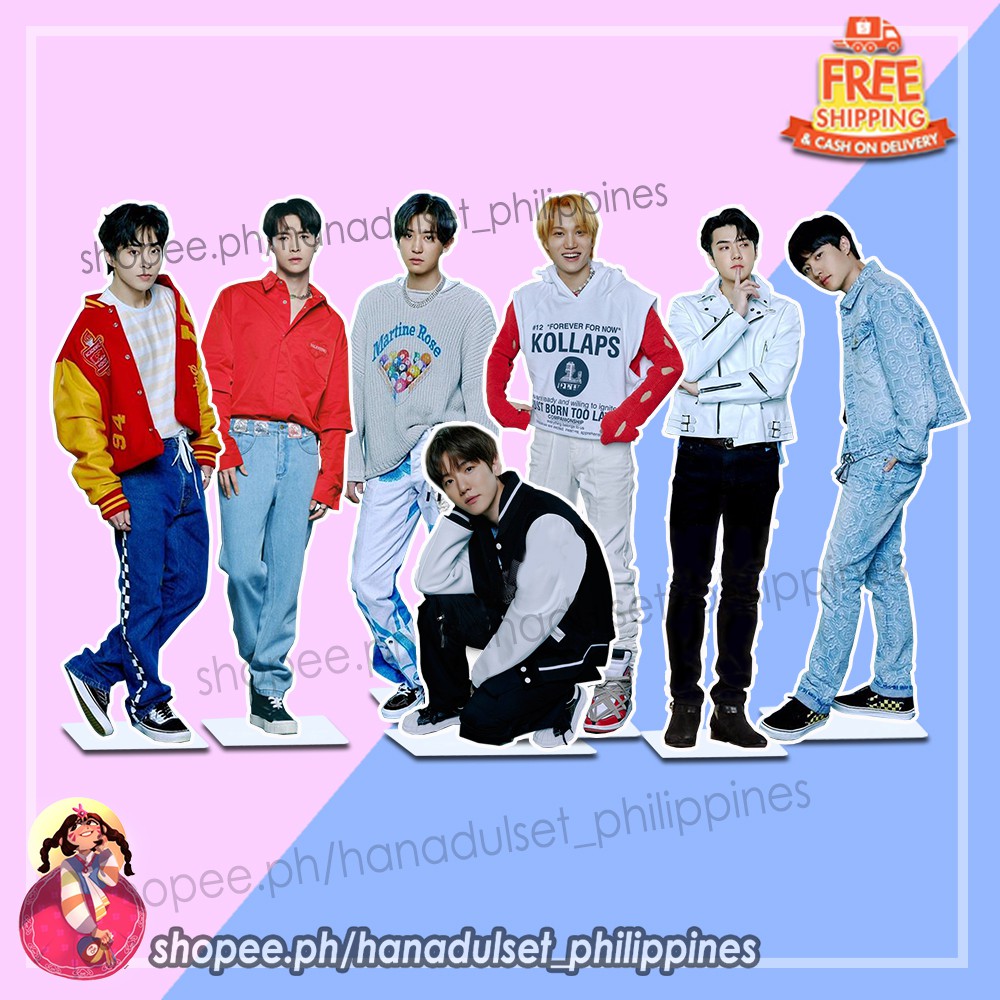 Kpop 5 inches | cake topper EXO Don't Fight The Feeling standee ♥ [ set ...