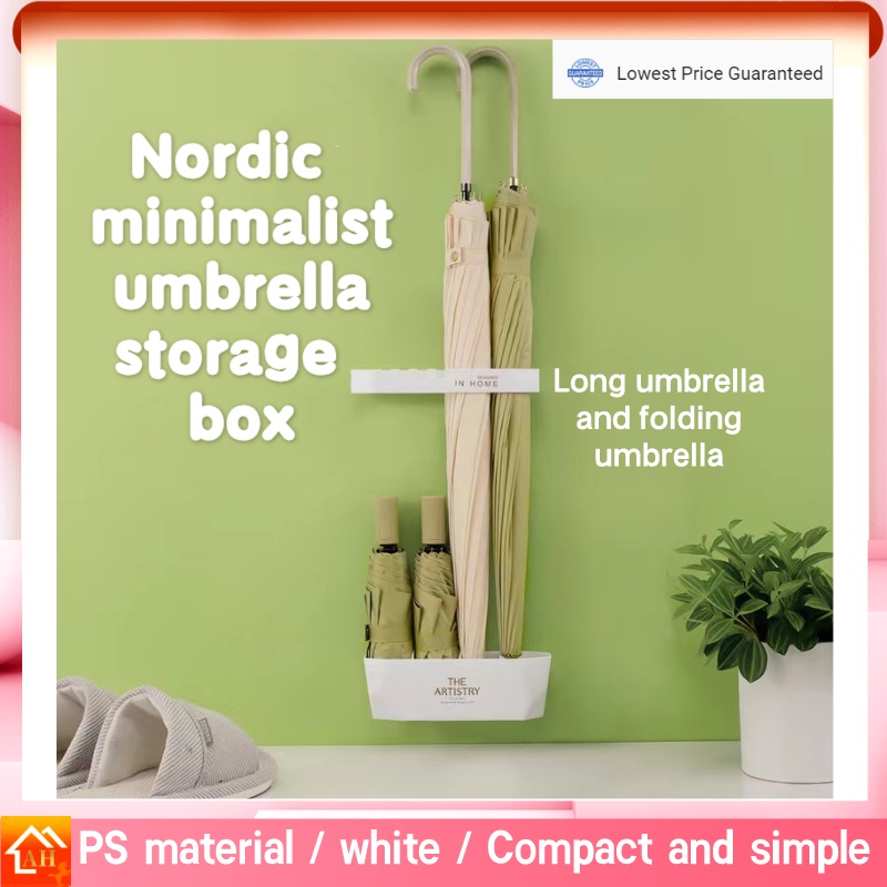 【COD】Umbrella Storage Rack Free Punch Adjustable Umbrella Storage Box ...