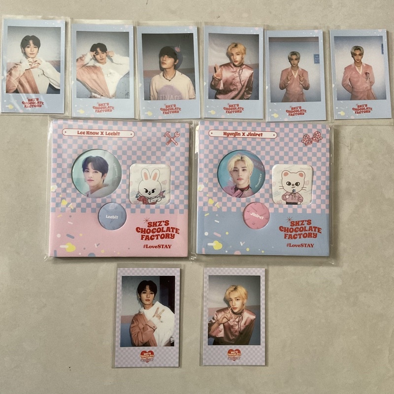 Stray KIDS SKZOO SKZ-X - Skz's CHOCOLATE FACTORY LOVESTAY MD PIN BUTTON ...