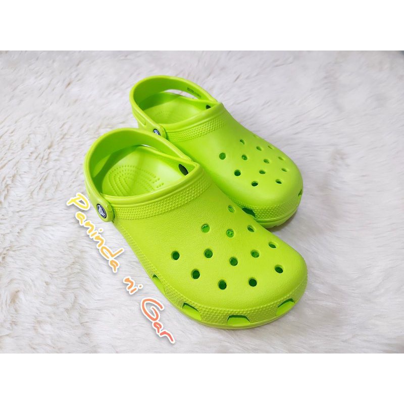 CROCS CLASSIC CLOGS - Lime Punch | Shopee Philippines