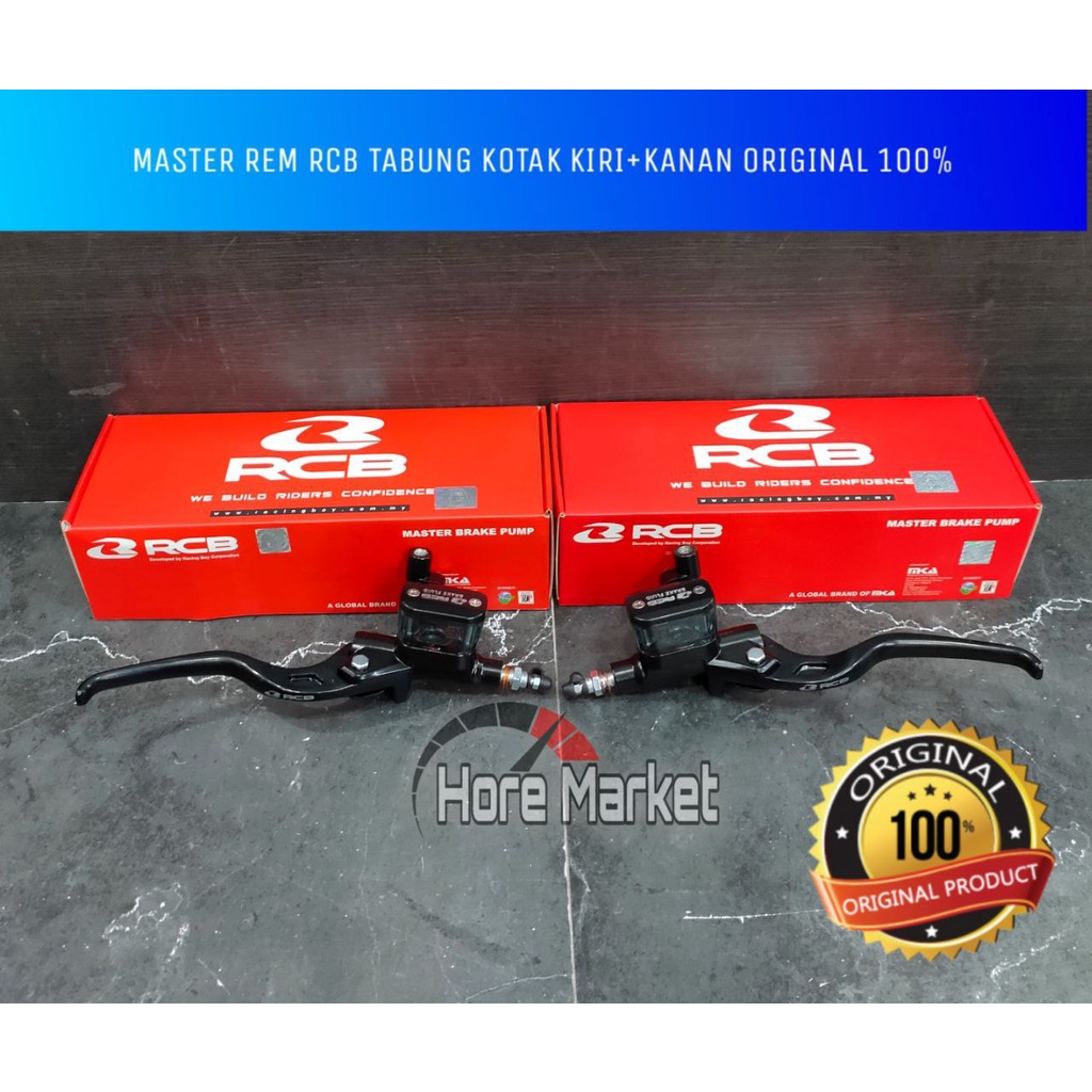 PACKAGE 1 SET RCB BRAKE MASTER BOX NMAX 155 NEW OLD PCX 150 VARIO 160 ...