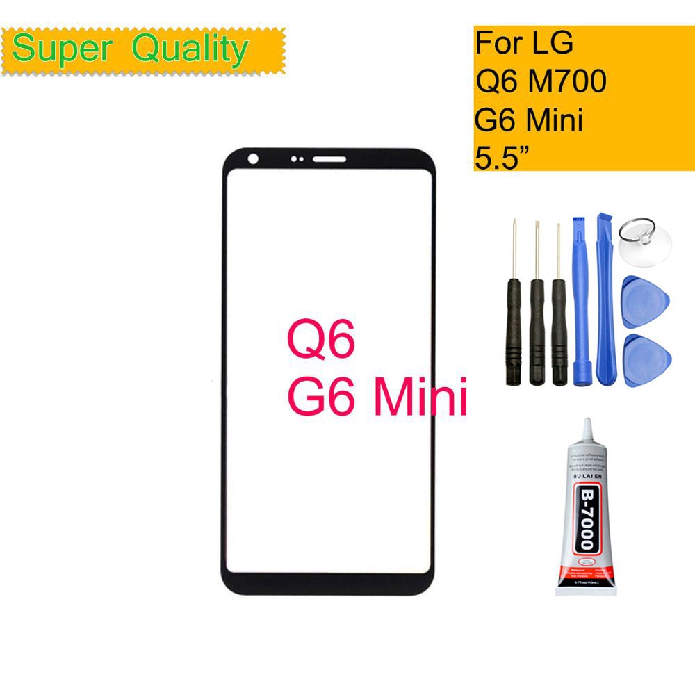LG Q6 LG-M700 M700 M700A US700 M700H M703 M700Y Touch Screen Digitizer Lcd Outer Front Glass ...