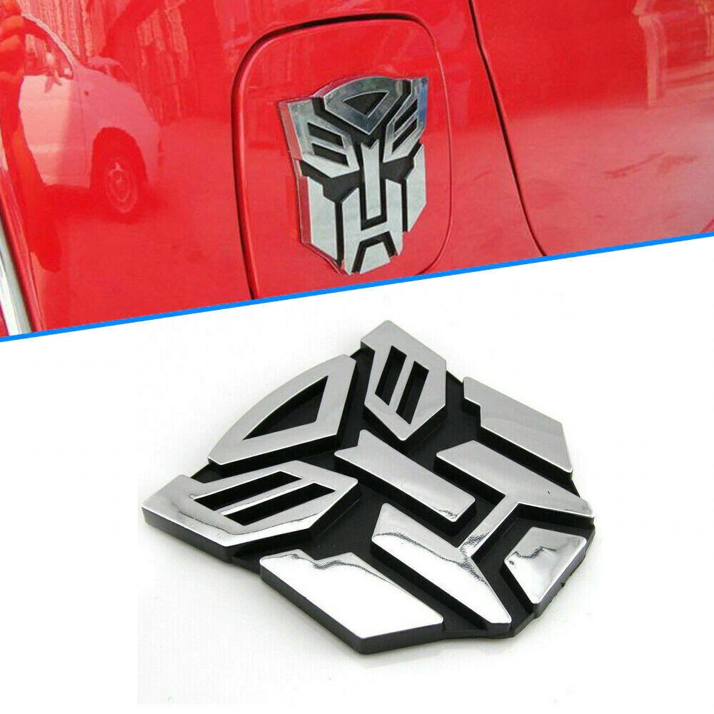 （Ready stock）Car 3D Car Stickers Transformers Badge Decepticon Emblem ...