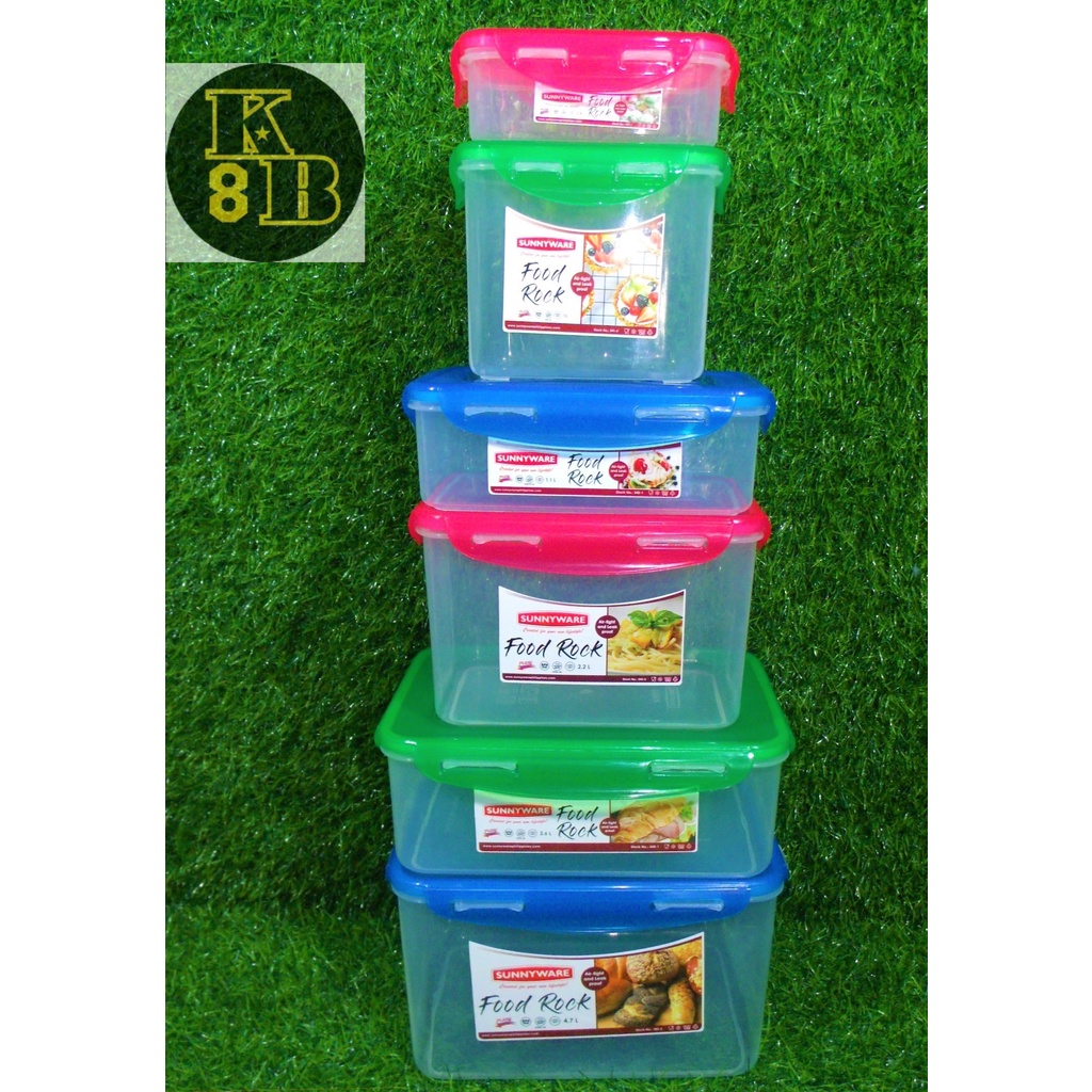 Sunnyware Food Rock/Storage/Container (Random color will be given ...