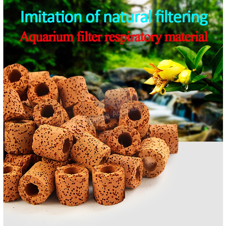 CERAMIC Lava RINGS Filter MediaHigh Efficiency Bio Filter Bacteria ...