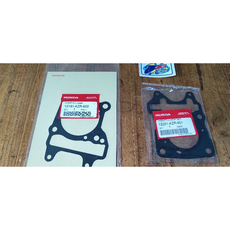 GENUINE HONDA ORIGINAL PARTS CYLINDER HEAD GASKET FOR HONDA CLICK 125 ...
