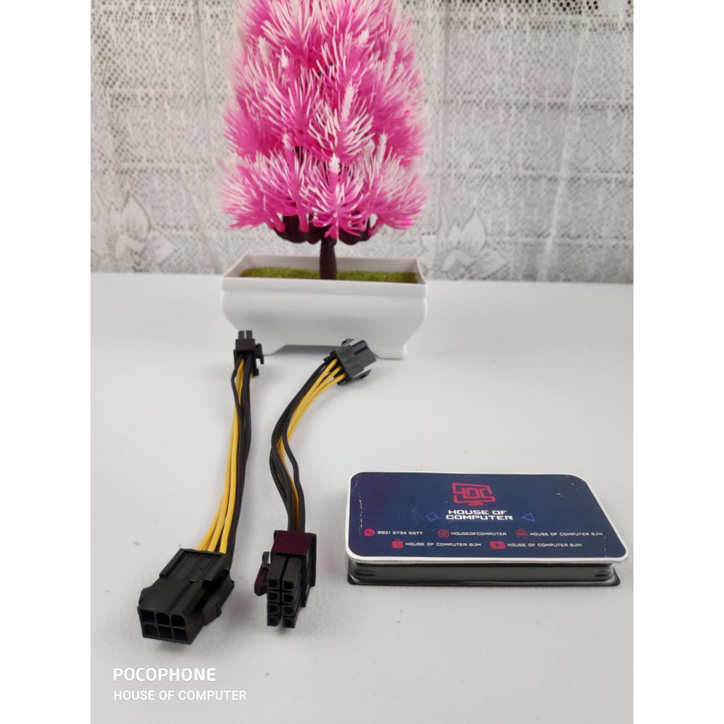 6 pin to 8 pin VGA power cable | Shopee Philippines