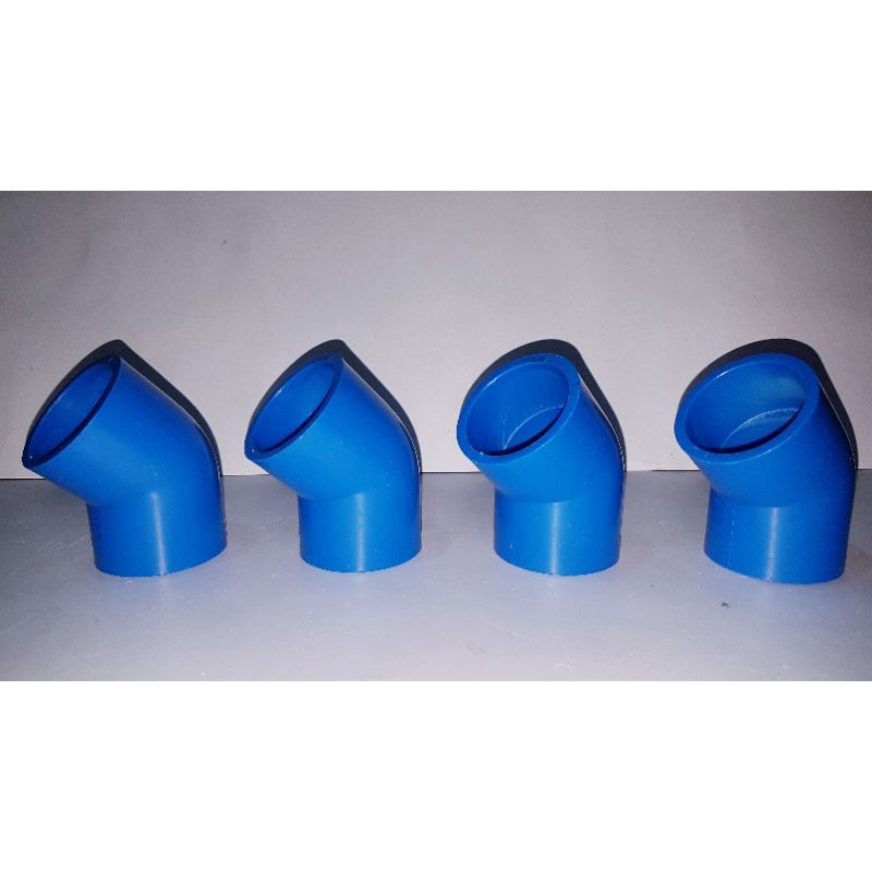 PVC Blue Elbow x 45° (1/2",3/4",1",1 1/4") | Shopee Philippines