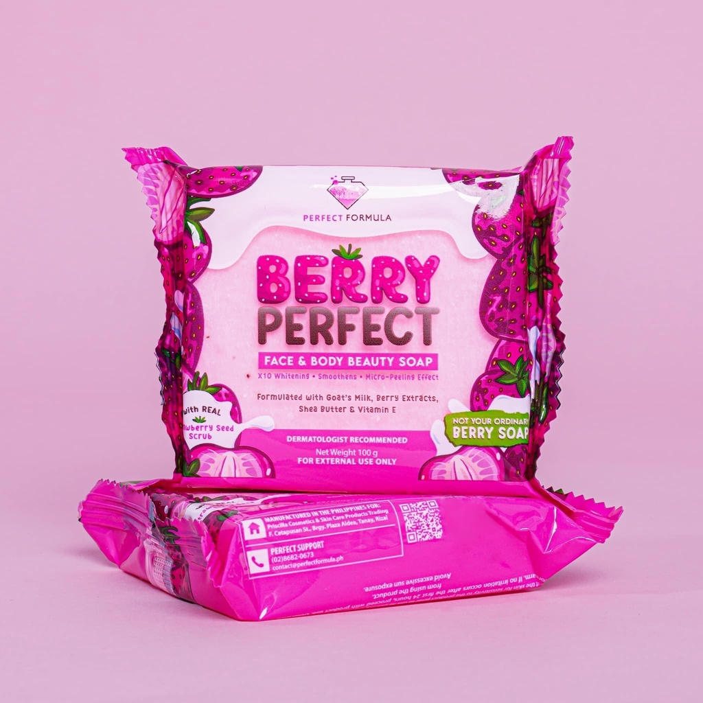 Authentic Perfect Formula Berry Perfect Face & Body Beauty Soap 100g ...
