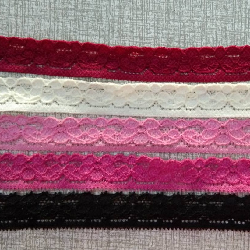 cotton garter lace size 1/2 inches per 10 yards | Shopee Philippines