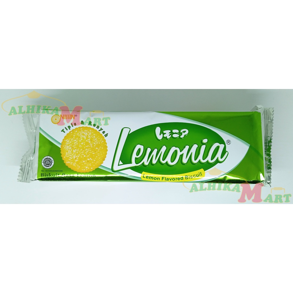 Nissin Lemonia Lemon Flavored Biscuit Net 130 gr | Shopee Philippines