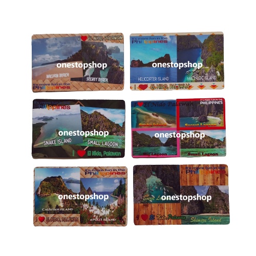 It;s More Fun in the Philippines Card Type Ref Fridge Magnet I Love El ...