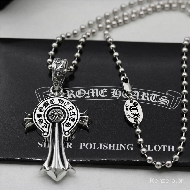 remade Chrome Hearts Classic Old Cross Pendant Packaging Included ...