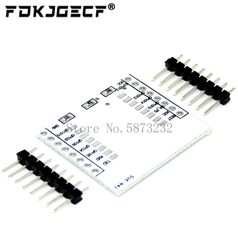 ESP8266 serial WIFI Module Adapter Plate Applies to ESP-07, ESP-12F ...