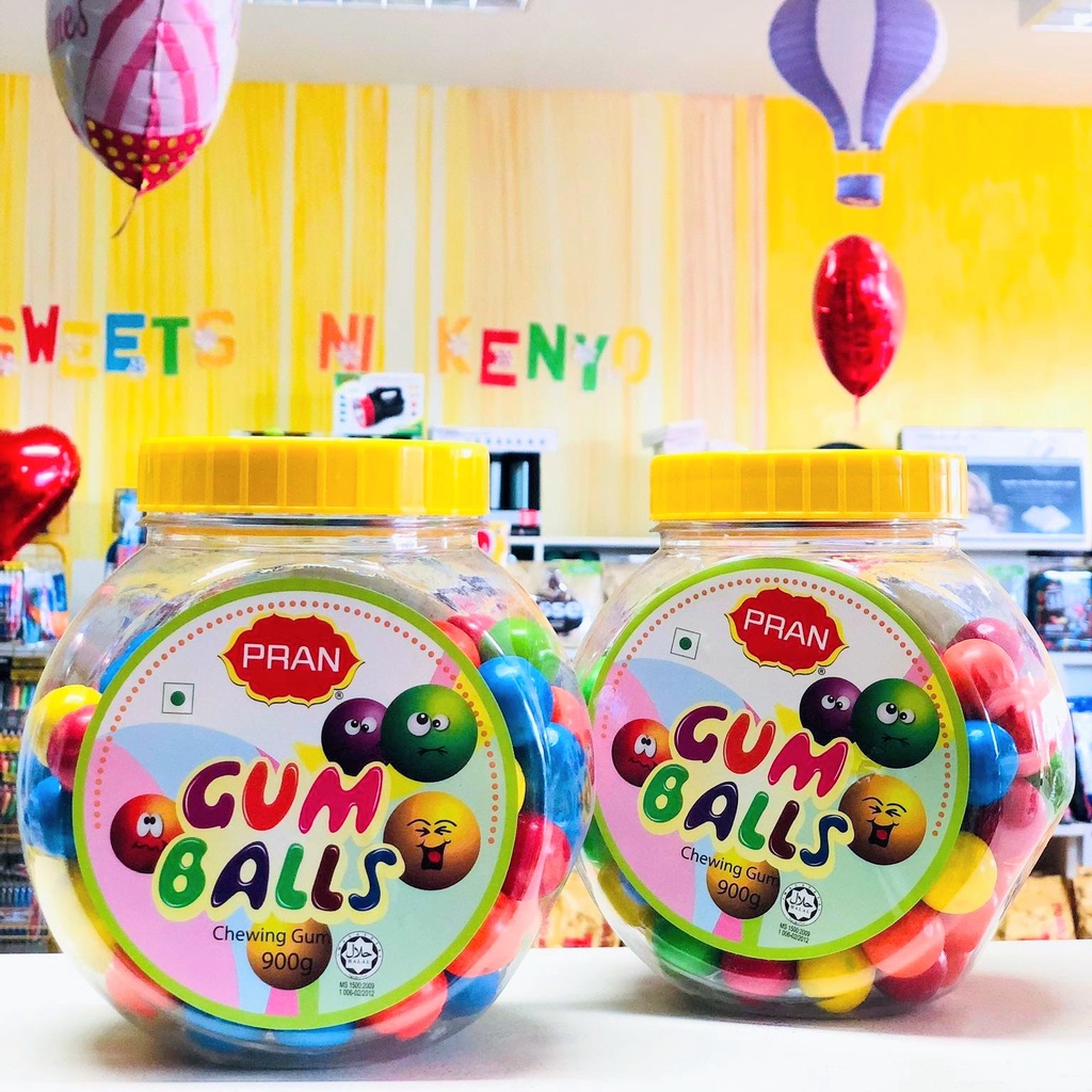 Pran Gum Ball Chewing Gum Candy | 900g | Shopee Philippines