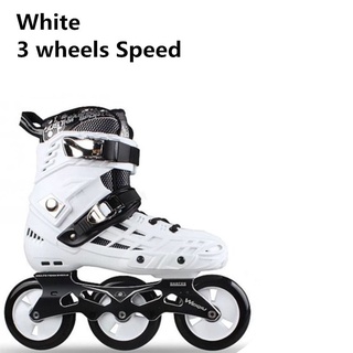 2 in 1 multiple funciton speed flate roller skate shoes 3 wheels inline ...