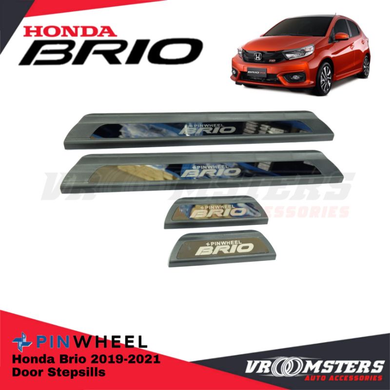Honda Brio 2019-2025 Door Stepsills #Vroomsters | Shopee Philippines