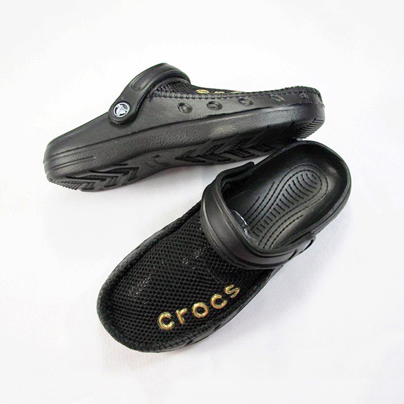Crocs Inpired Soft Cloth Top Cover Clogs for Men | Shopee Philippines