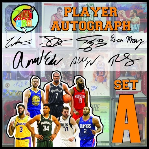 Player Autograph Set A - Signature, Sign, Auto, On Card Auto, Foil ...