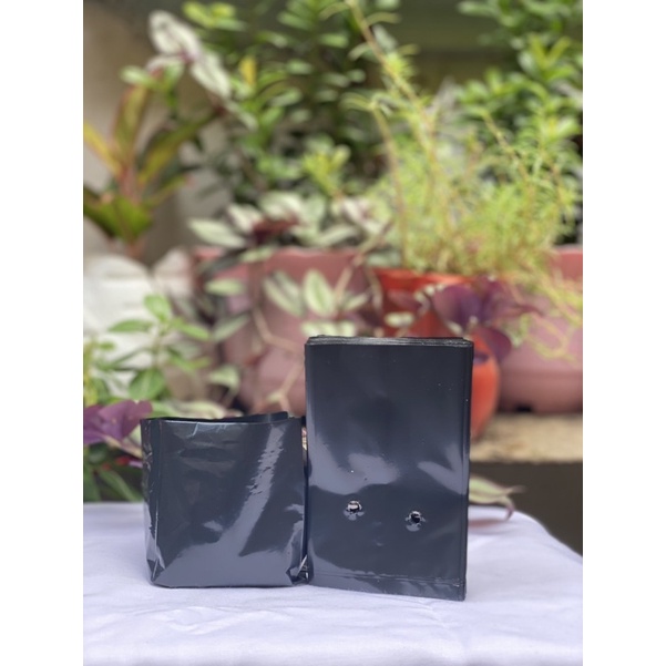 Seedling bags - 3×3×5 (100 pcs.) pack/gusette/black | Shopee Philippines