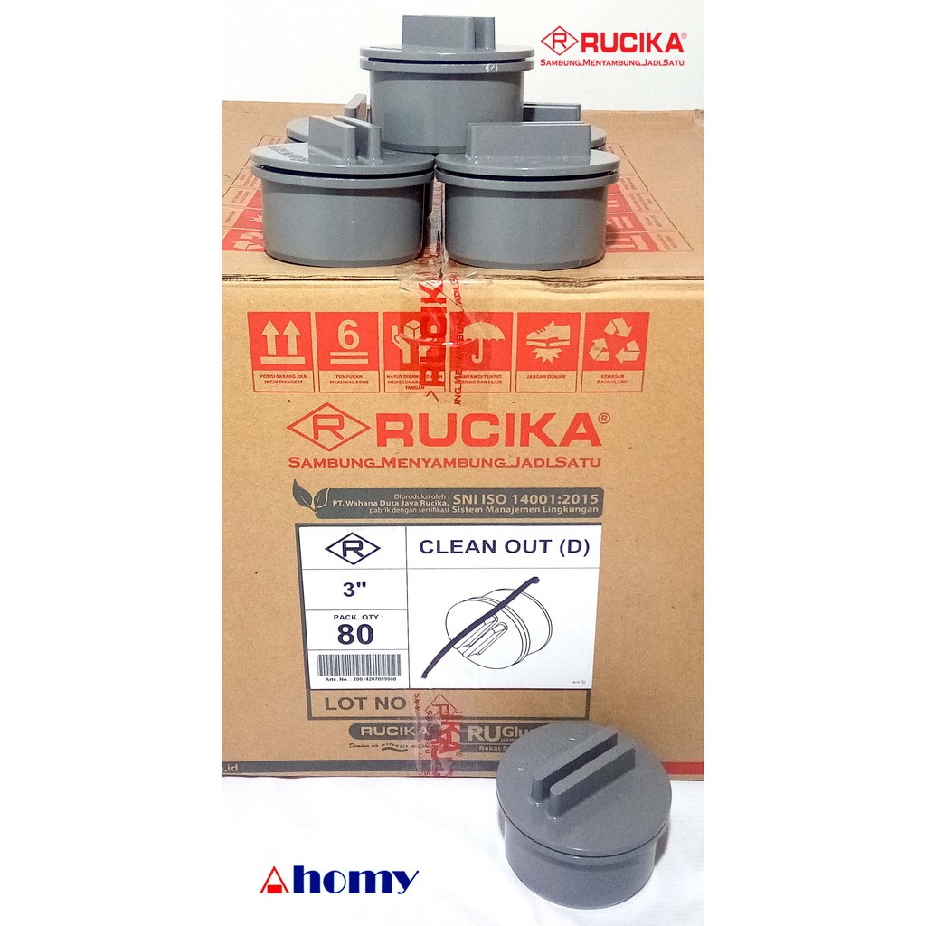Clean out 3” DV medium rucika cleanout pvc thread cap dop | Shopee ...