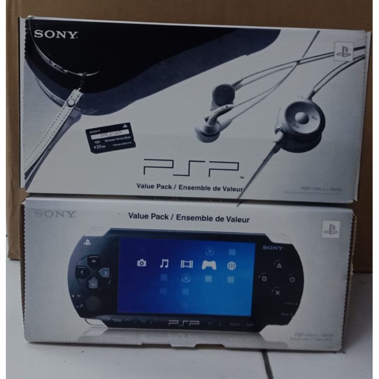 Psp SLIM BOX SONY PSP CARDBOARD + 1000 FULLSET INSIDES | Shopee Philippines
